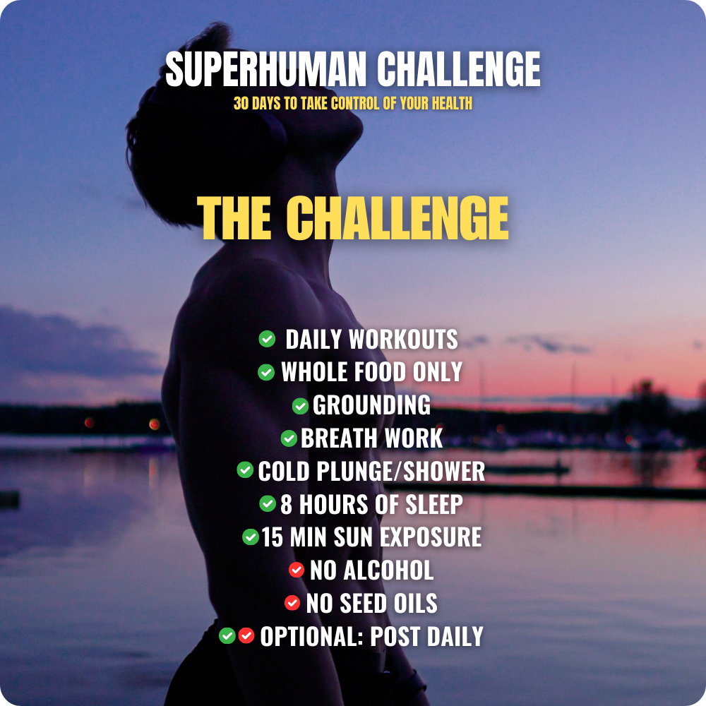 30 Day SuperHuman Challenge – Lucas Hedenbeck